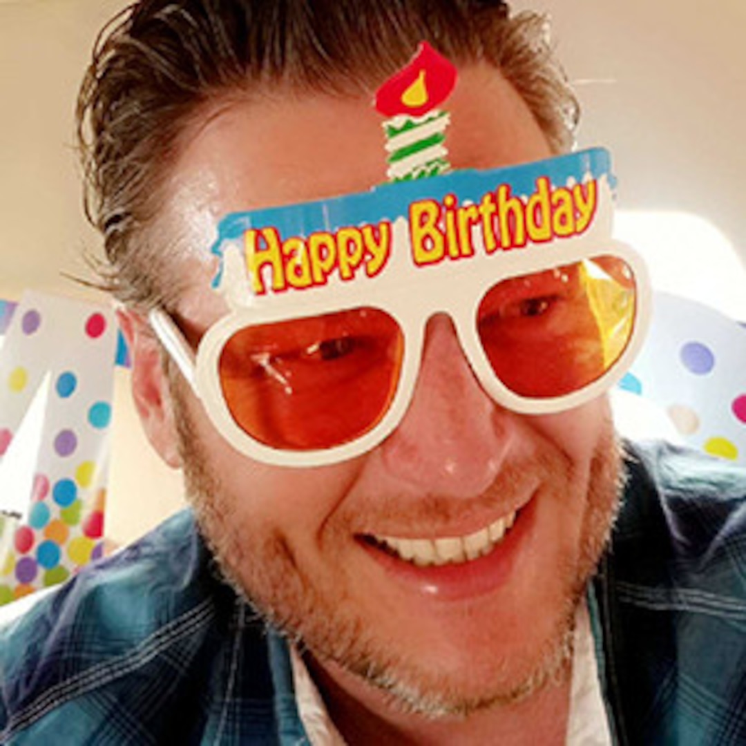 Blake Shelton Has A Hella Good 40th Birthday With Gwen Stefani E